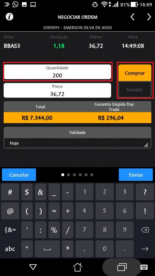 Como comprar ou vender ações no XP Mobile da XP Investimentos? | Prospen