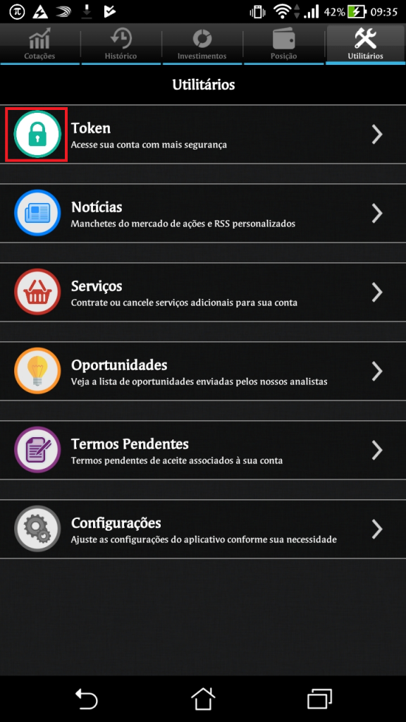 Como ativar o Token no Xp Mobile da XP Investimentos? | Prospen